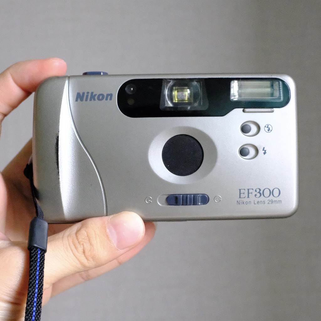 กล้องฟิล์มระบบออโต้ Nikon EF300 เหมาะกับมือใหม่ กล้องฟิล์มมือสอง Film ...