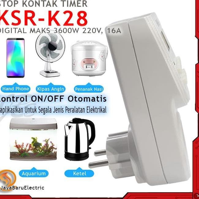 Terupdate Today Ksr-K28 ซ็อกเก็ตจับเวลาดิจิตอล - putripuuh.th - ThaiPick
