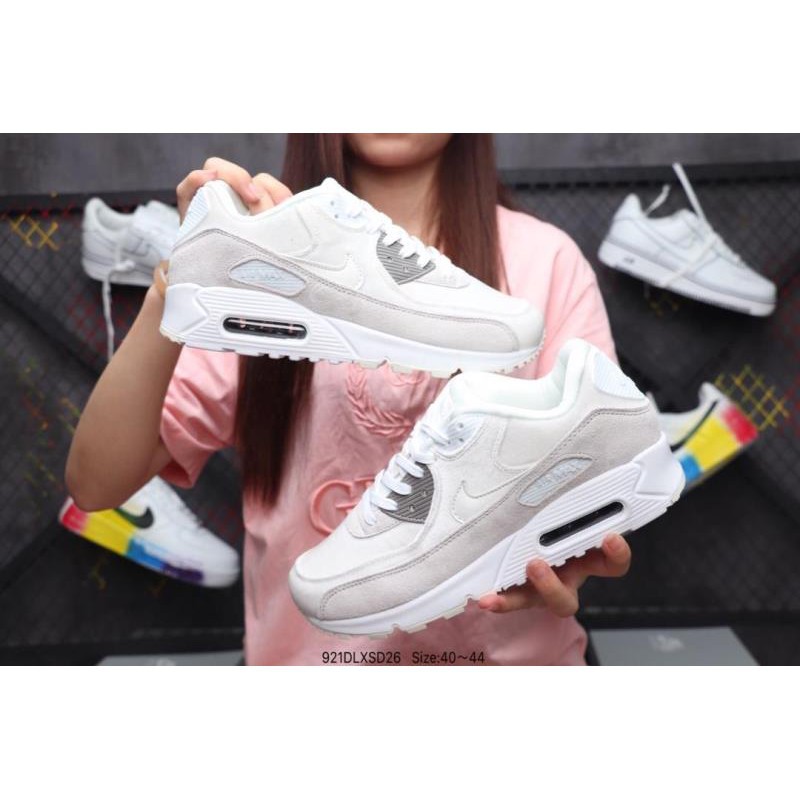 Nike Air Max 90 V2 X Off รองเท้าผ้าใบลําลองสีขาว - tianhe.th - ThaiPick