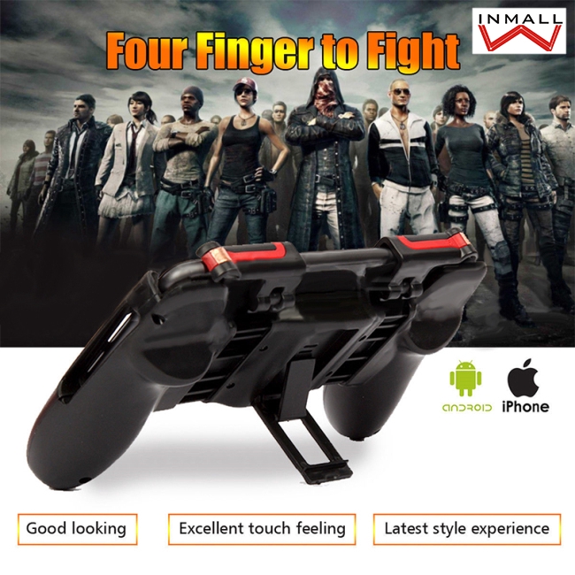 PUBG Mobile Phone Gaming Trigger Fire Button Handle for L1R1 Shooter ...