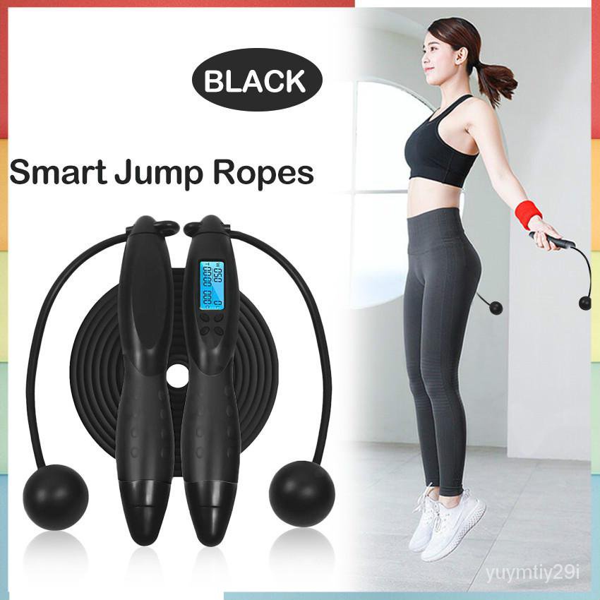 3uvI Skipping rope Smart Jump Rope Fitness Sport Calorie Counter Rope ...