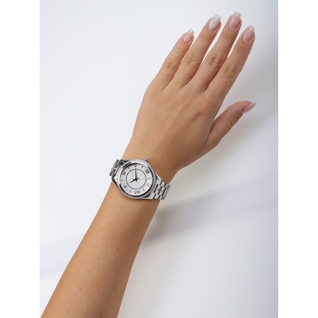 (ของแท้) Michael Kors ผู้หญิง แฟชั่น หรูหรา นาฬิกา สายสแตนเลส MK3718 ...