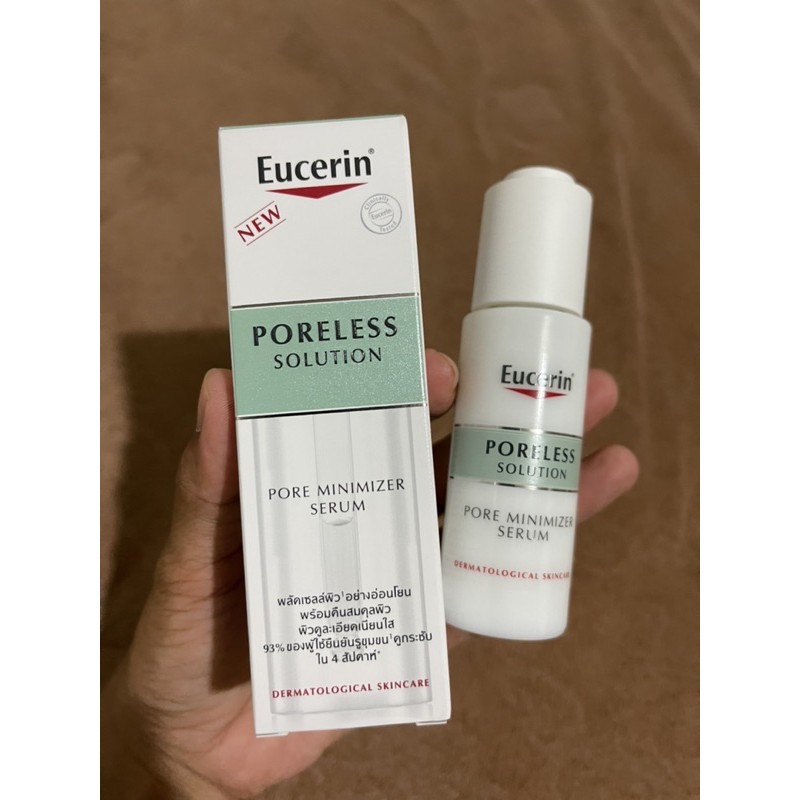 Eucerin Poreless Solution Pore Minimizer Serum 30ml กระชับรูขุมขน ลดการ ...