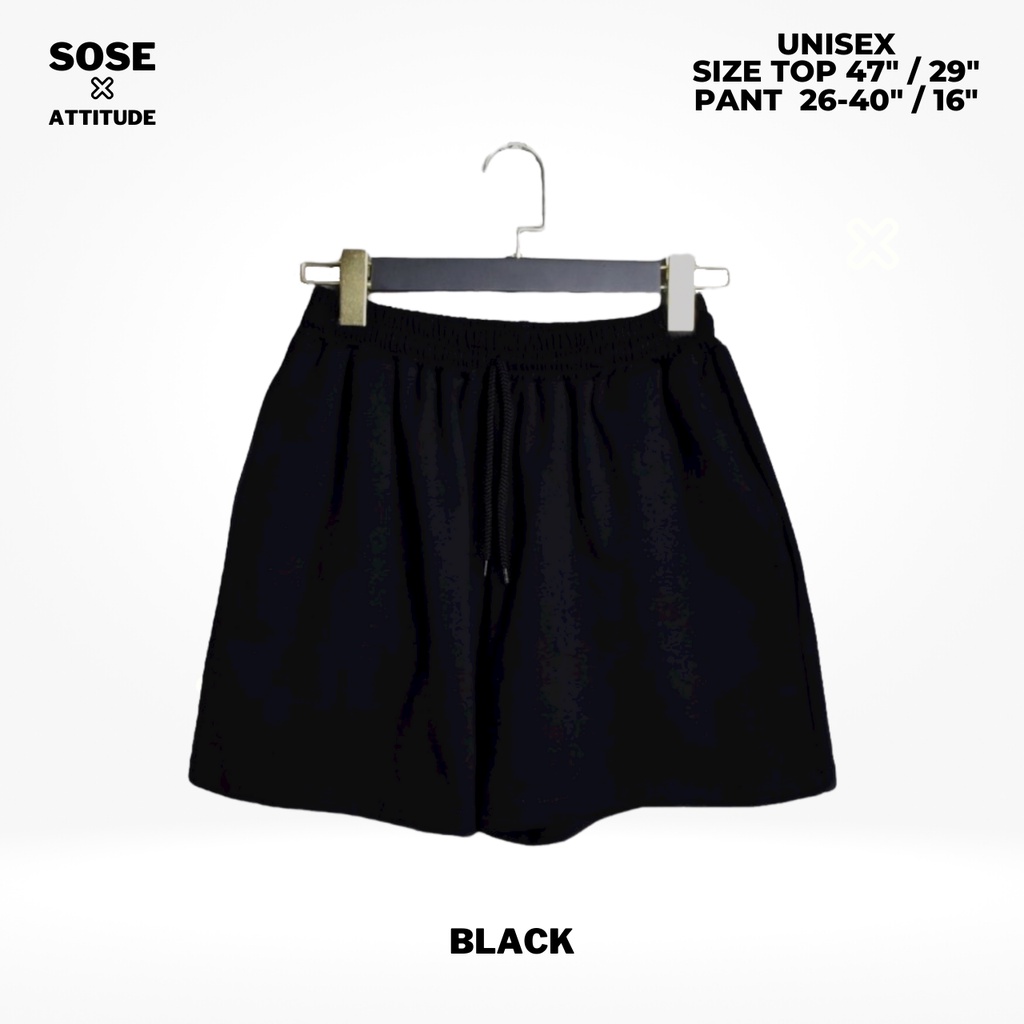 SOSE - SOSE X ATTITUDE ชุด SET เสื้อกางเกง UNISEX - soseth - ThaiPick
