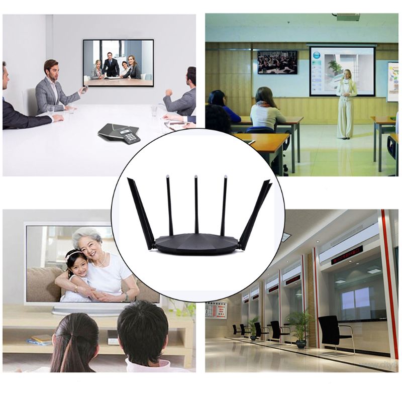 AC23 Wireless Router 2.4GHz/5GHz Dual Band Frequency 1000M Gigabit WiFi ...