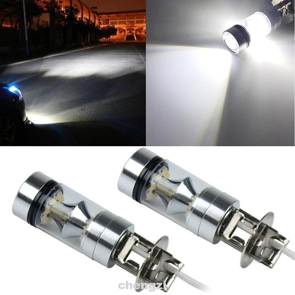 2pcs Practical Front Durable LED Bulb 100W Fog Light - chengzi1.th ...