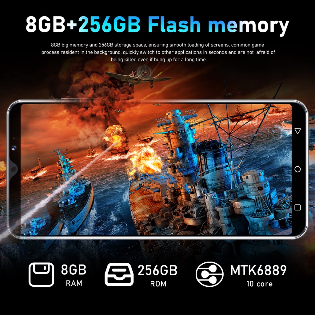 โทรศัพท์มือถือ OPPO A19 โทรศัพท์ 8256GB โทรศัพท์ราคาถูก SmartPhone มือ ...