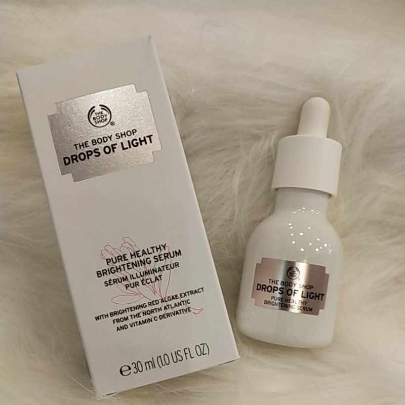 พร้อมส่งThe body shop Drop of light pure healthy brightening Serum 30 ...