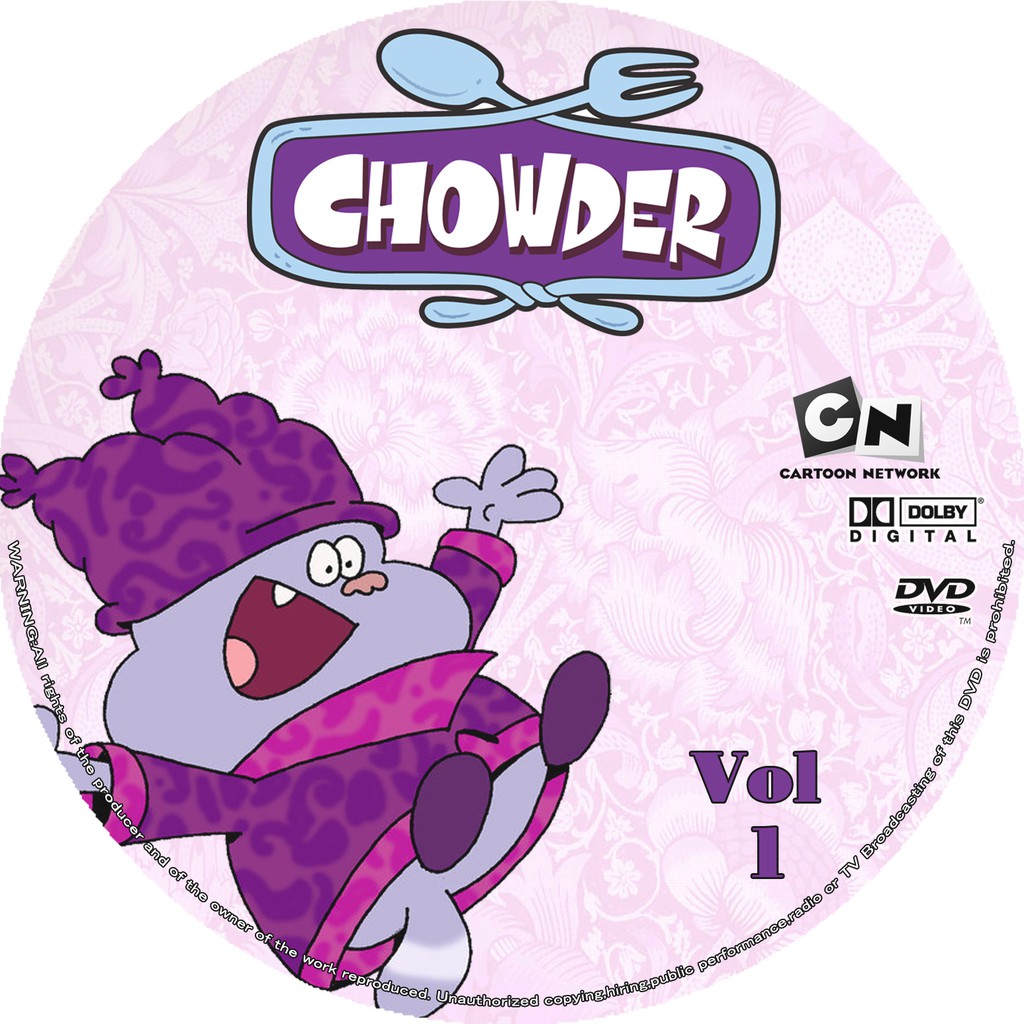 การ์ตูน Chowder 10 แผ่นจบ เสียงไทย | Shopee Thailand