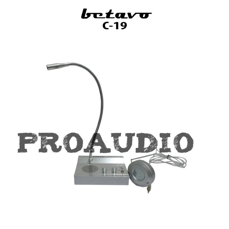 Betavo C 19 C19 อุปกรณ์เคาน์เตอร์ไมโครโฟน แบบมืออาชีพ สําหรับ Ori - proaudiomedanya.th - ThaiPick