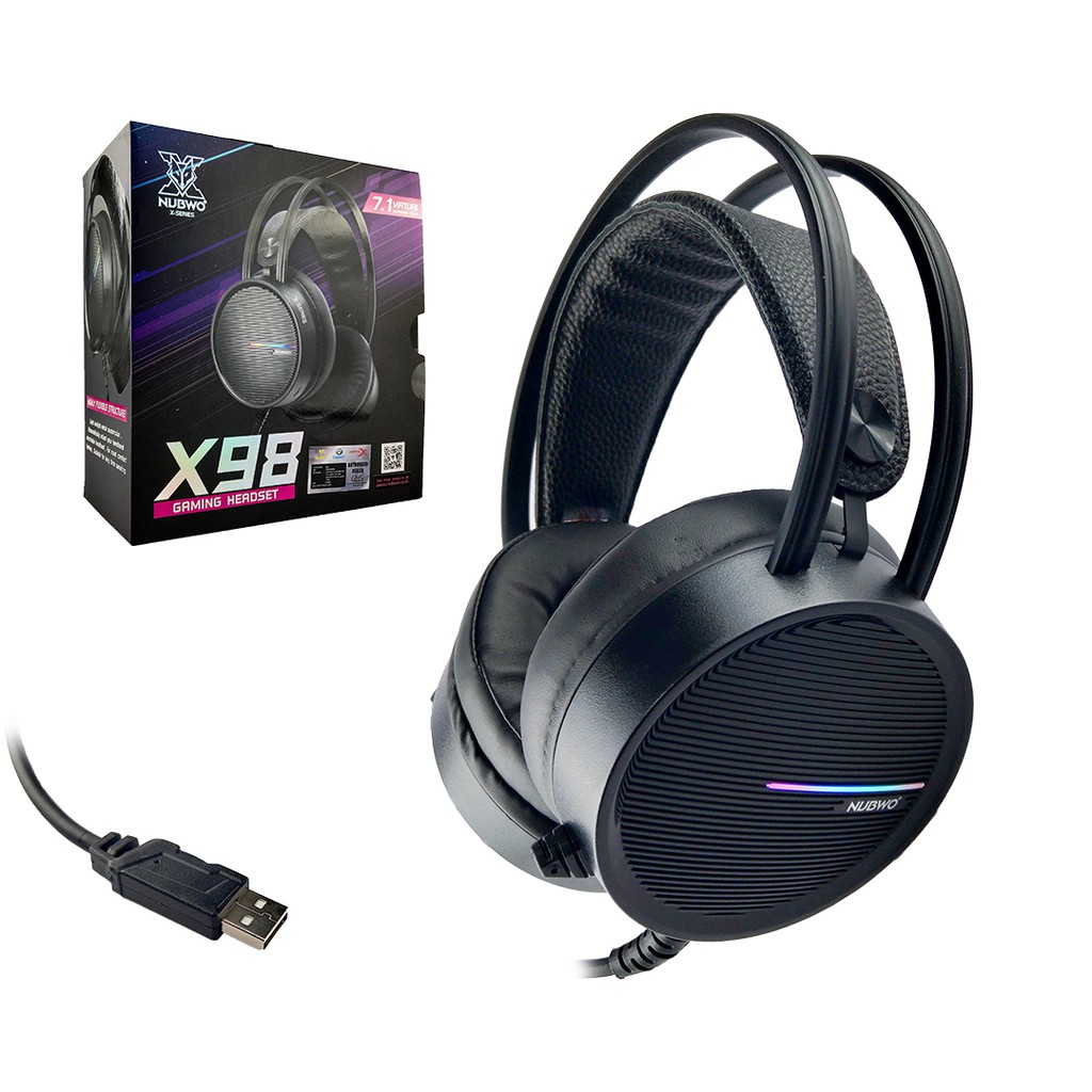 หูฟังเกมมิ่ง NUBWO X-SERIES X98 USB 7.1CH | Shopee Thailand