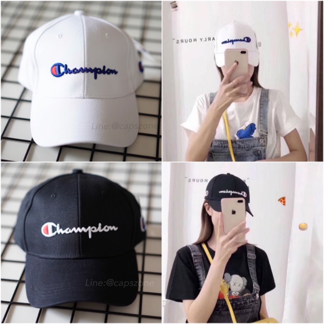 หมวก ‘ champion ‘พร้อมส่ง | Shopee Thailand
