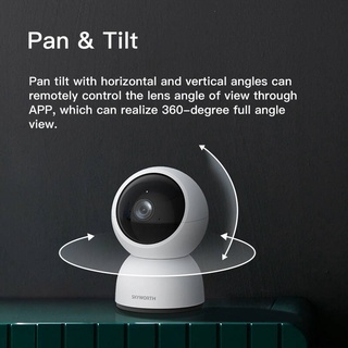 Skyworth Home Security Camera 360° 1080P กล้องวงจรปิด ไร้สาย WiFi IP ...