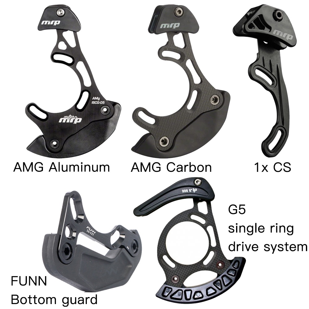 MRP AMg V2 Alloy Chain Guide 26-32T 32-38T ISCG-05 Black Funn Zippa ...
