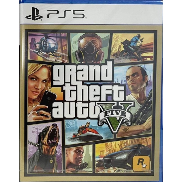 PlayStation PS5 Grand Theft Auto Ⅴ(Z3Asia) - gscs_official - ThaiPick