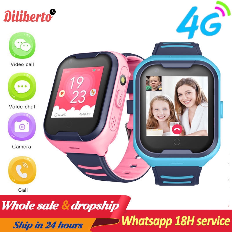 (WhatsApp Version)diliberto A36E Plus 4G นาฬิกาข้อมือ Smart Watch GPS ...