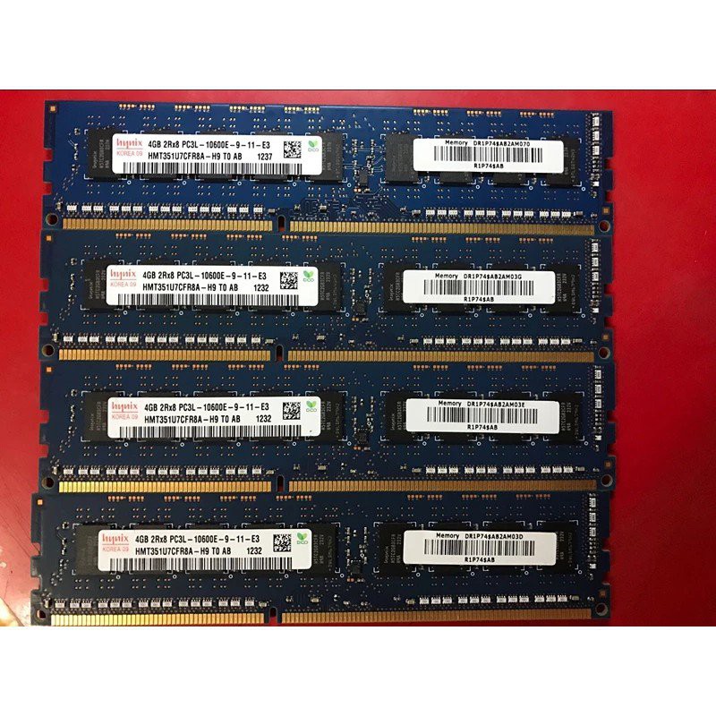 จุด ใหม่ Hynix RAM PC3 หน่วยความจำเดสก์ท็อป 4GB 8GB 16GB 32GB DDR3 1066 1333 1600 1866 MHZ DIMM ...