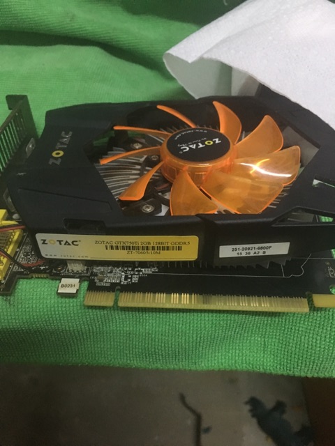 Vga zotac gtx 750ti 2 GB 128 bit GDDR5 - jackridercomputer - ThaiPick