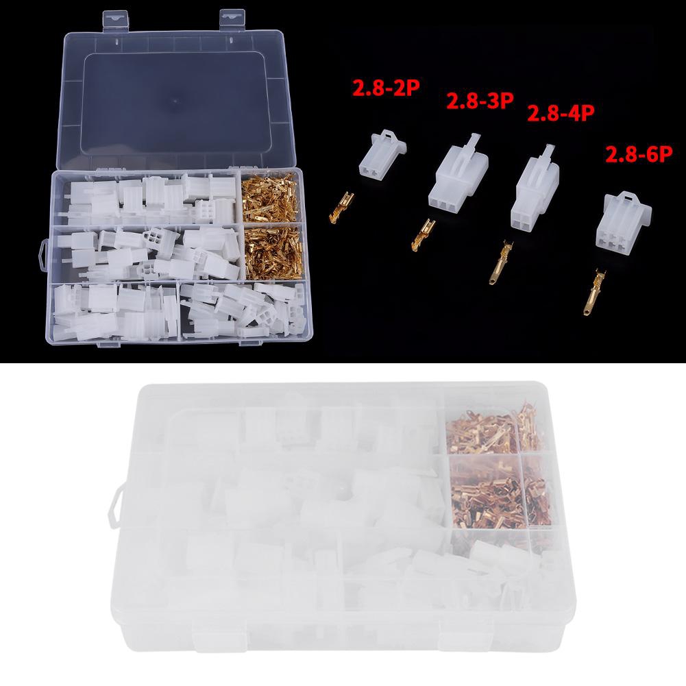 ชุด 2.8 มม. 2 3 4 6 Way Wire Connector Terminal And Male Kit สำหรับรถ ...