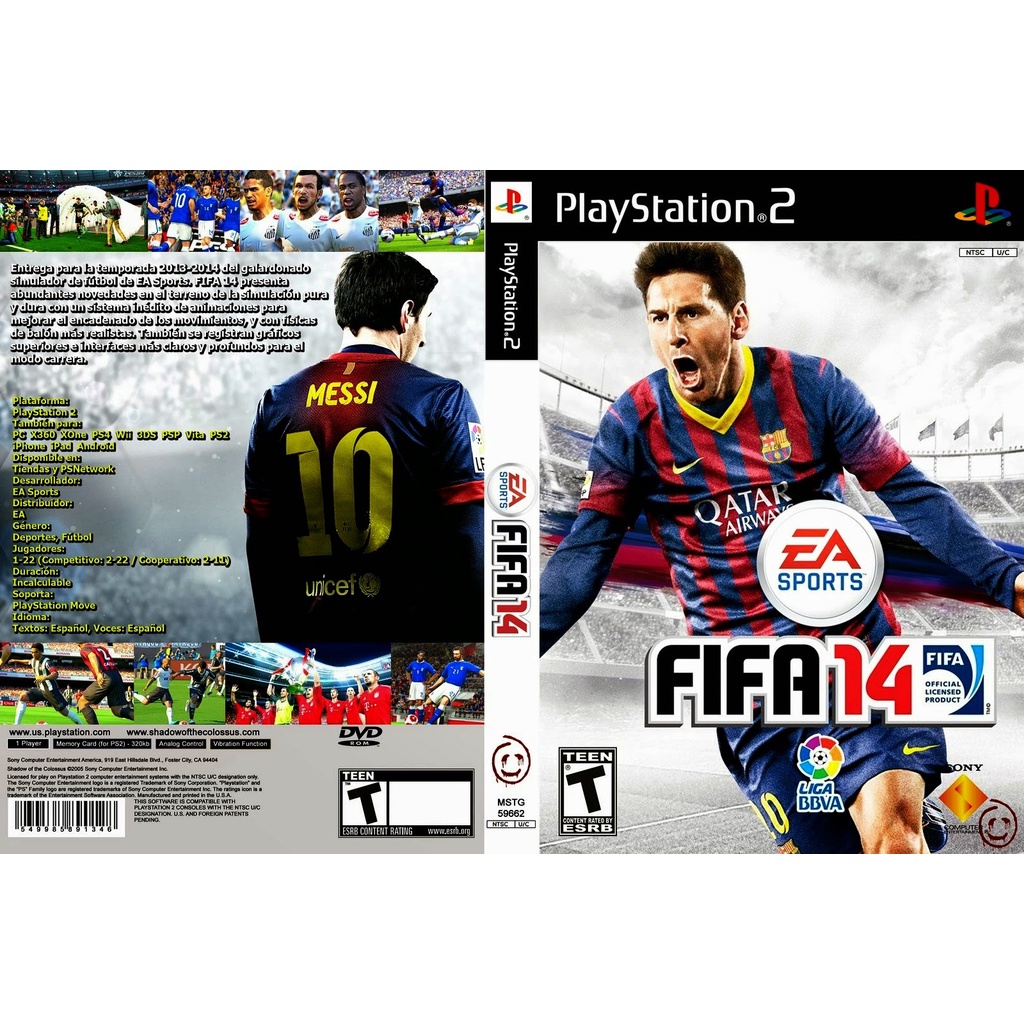 FIFA 14 แผ่นเกมส์ PS2 | Shopee Thailand