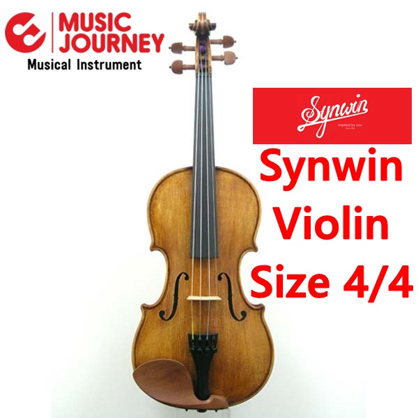 ไวโอลิน Synwin by Yamaha Violin รุ่น SV1005 ขนาด 4/4, 3/4, 1/2, 1/4, 1/ ...