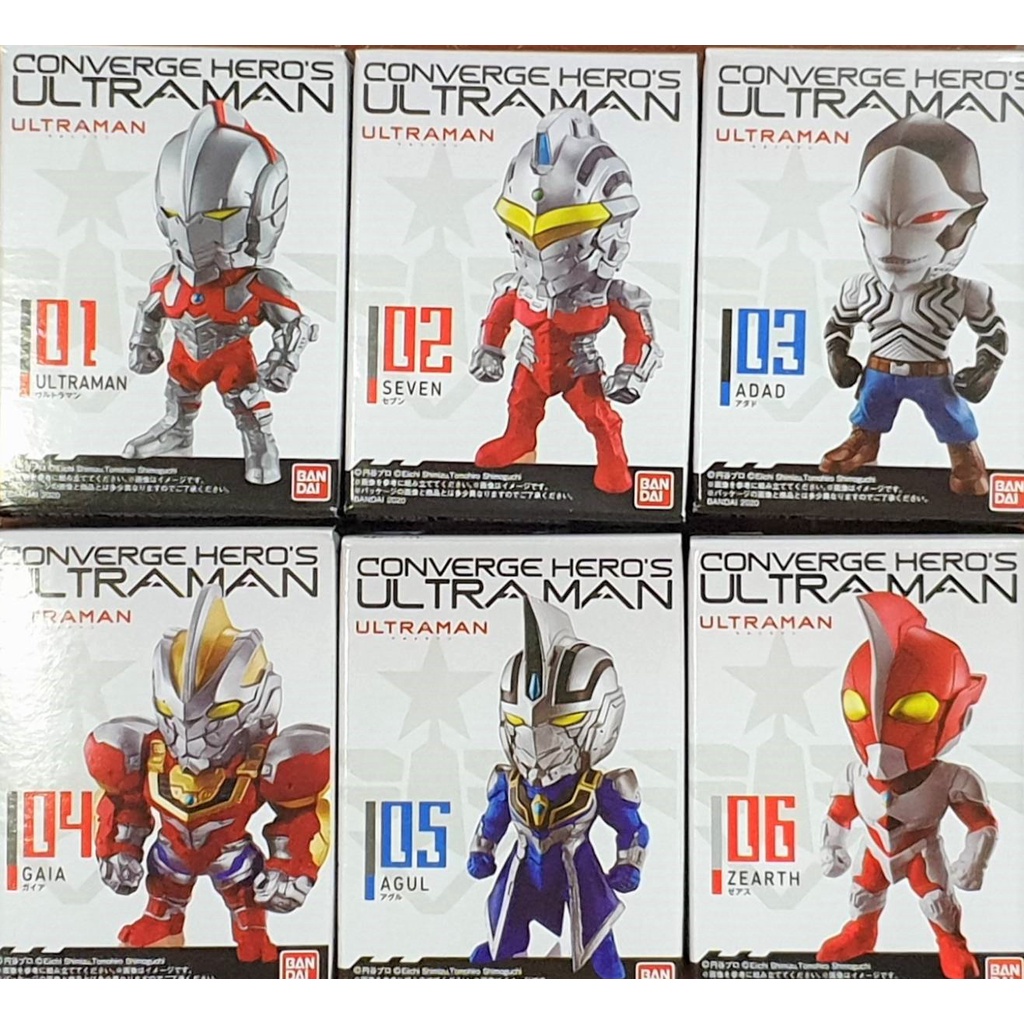 【Set】Converge Hero`s Ultraman 01 | Shopee Thailand