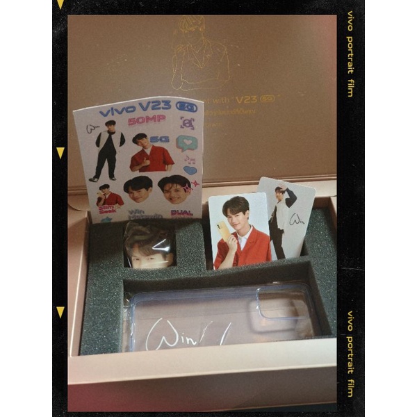 Special Gift Set Win Metawin (วิน เมธวิน) เคสมือถือ Vivo v23 5g ไบร์ท ...