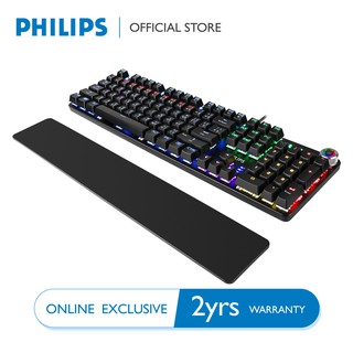 Philips SPK8605 Gaming Mecanical Keyboard & Philips SPK9403B RGB Gaming ...