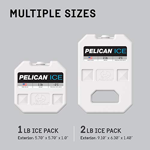 Pelican 1lb Ice Pack - ไอซ์เเพคเจลเก็บความเย็น อุณหภูมิ -2 C ขนาด 1 ...