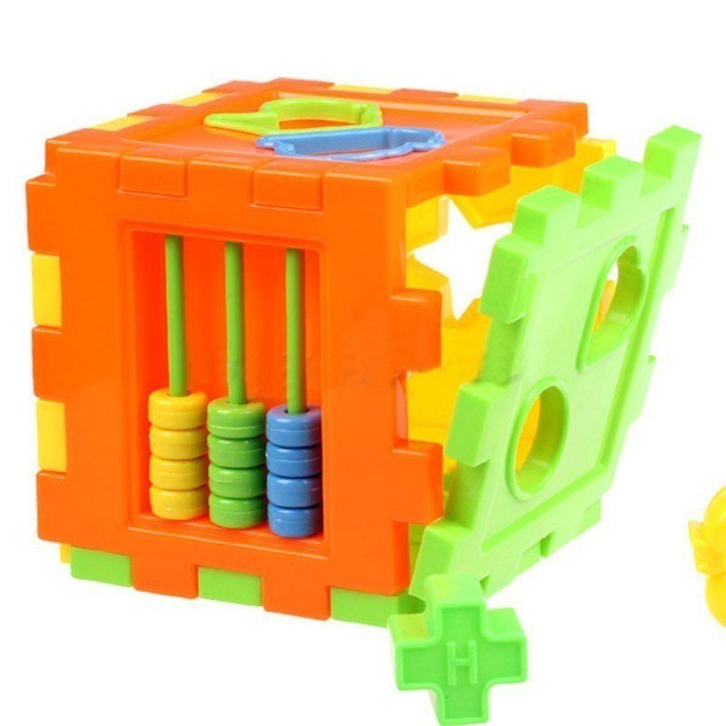 【Hot sale】Multi-color Baby Math Square Blocks Multifunction Early ...
