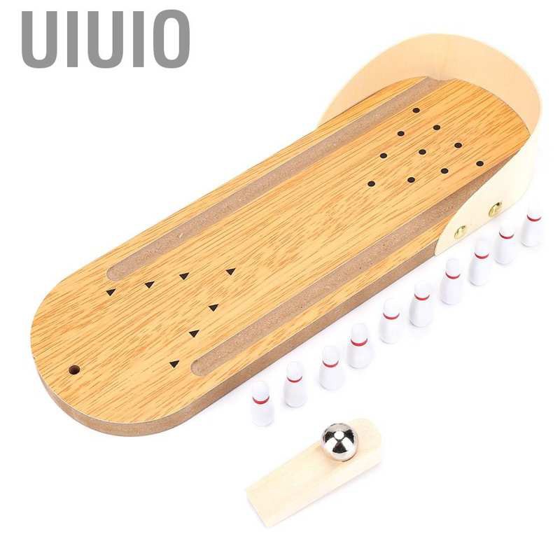 Uiuio โบว์ลิ่งไม้ขนาดเล็กของเล่นสําหรับเด็ก - uiuio1.th - ThaiPick