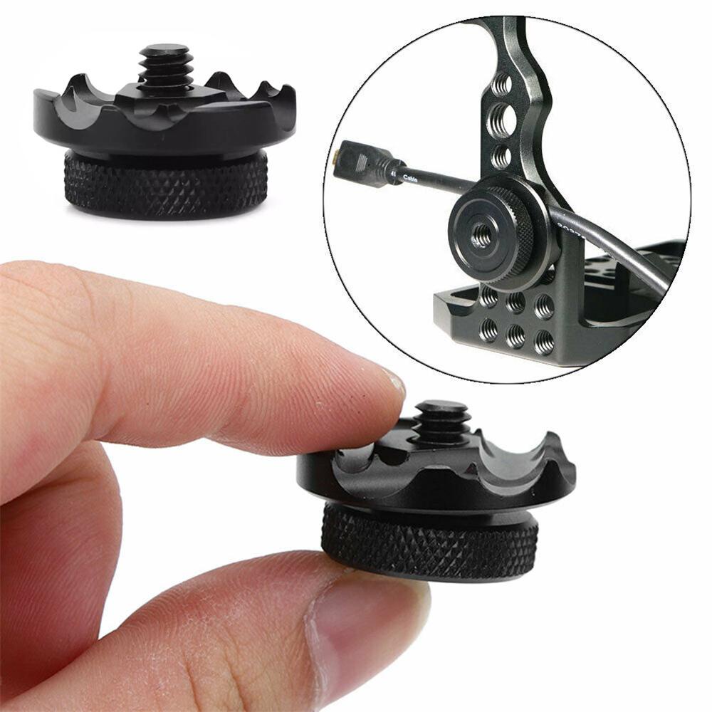 GLENES Universal Cage Wire Clips Aluminium Alloy Cable Clamp Wire ...