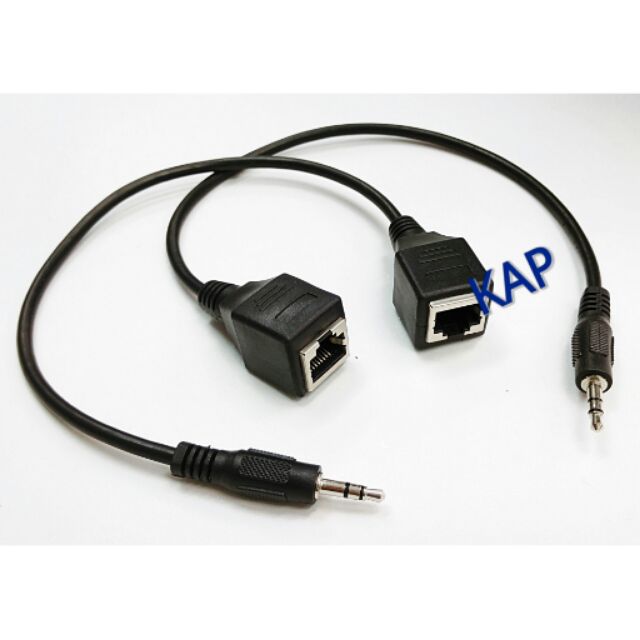 AUX AUDIO EXTENDER TO LAN 60M. | Shopee Thailand