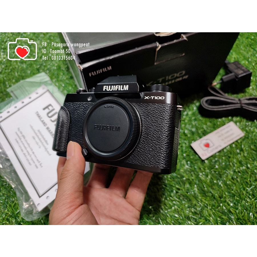 Body Fuji X-T100 Black อดีตศูนย์ สภาพสวย - pasagorn - ThaiPick