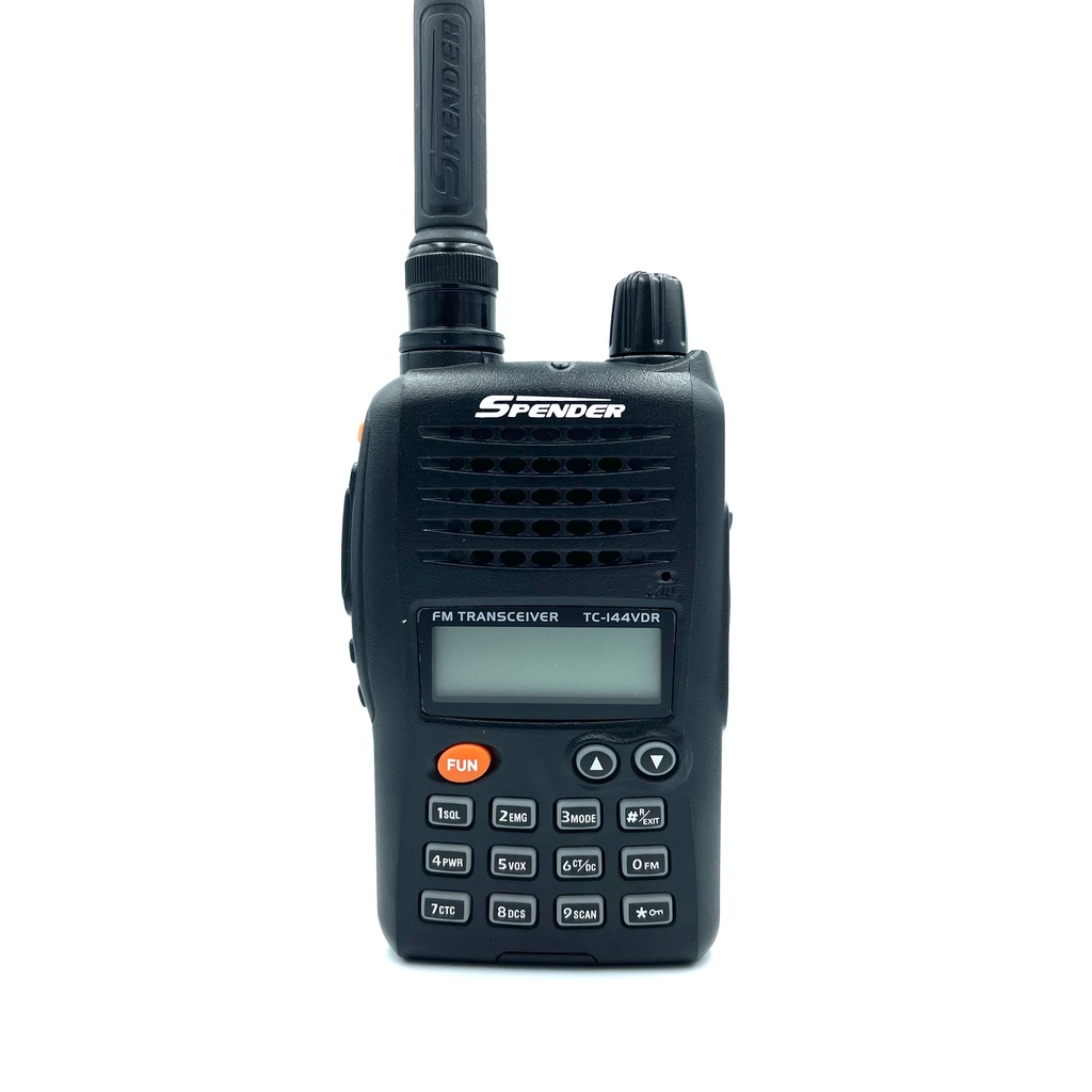 วิทยุสื่อสาร Spender รุ่น TC-144VDR สีดำ (สำหรับนักวิทยุสมัครเล่น) - sp ...