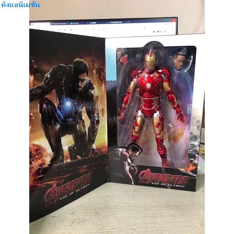 อะนิเมะ เกม แบบ คอลเลกชัน ของเล่น anime the avengers Iron Man MK43 ...