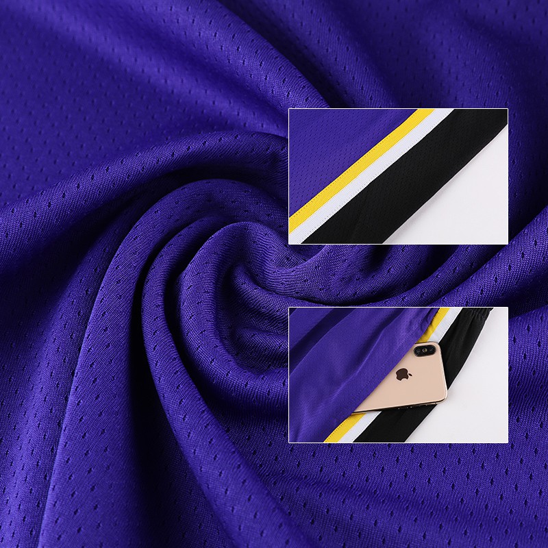 ☇Fall/Winter basketball suit four-piece men''s game custom Lakers James ...