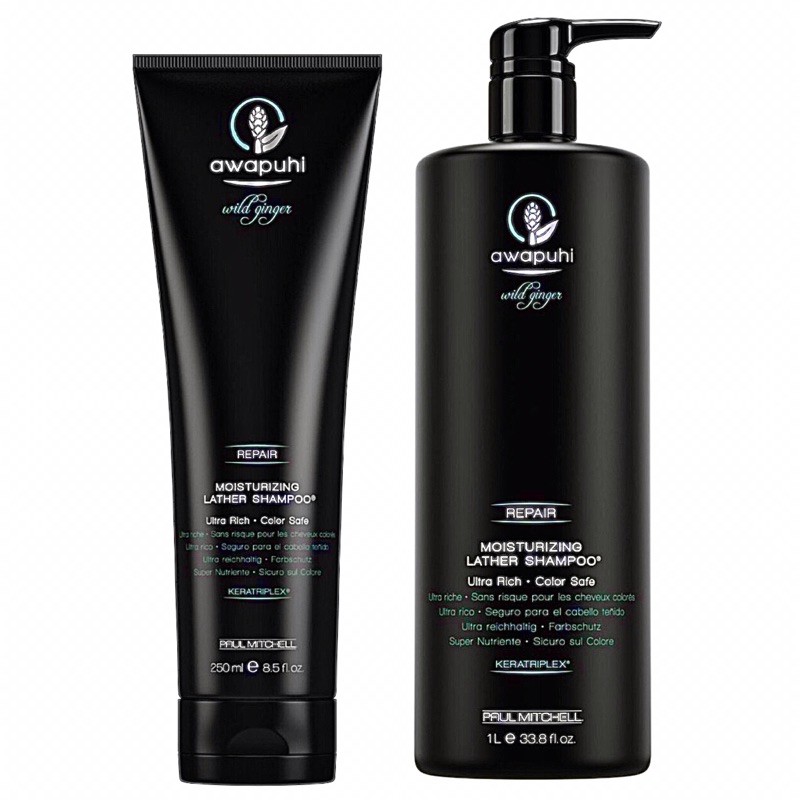 Paul Mitchell Awapuhi Wild Ginger Repair Moisturizing Lather Shampoo ...