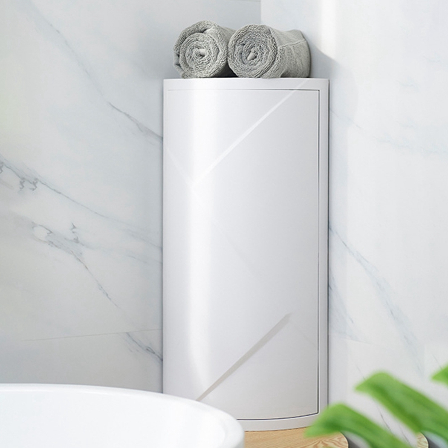 D3 COD Bathroom 360 Degree Rotating Shelf Kitchen Toilet Shelf Corner ...