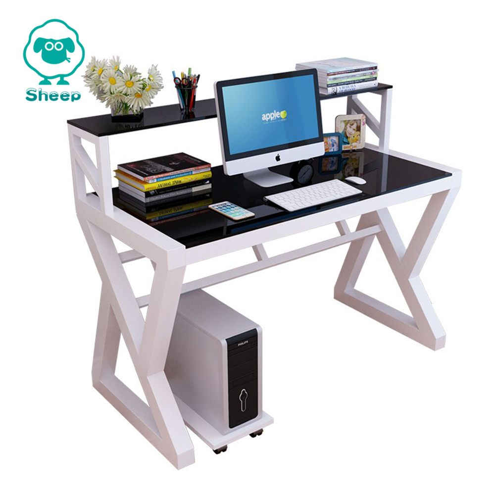 SHEEP 2 layer study table computer desk minimalist table desk office ...