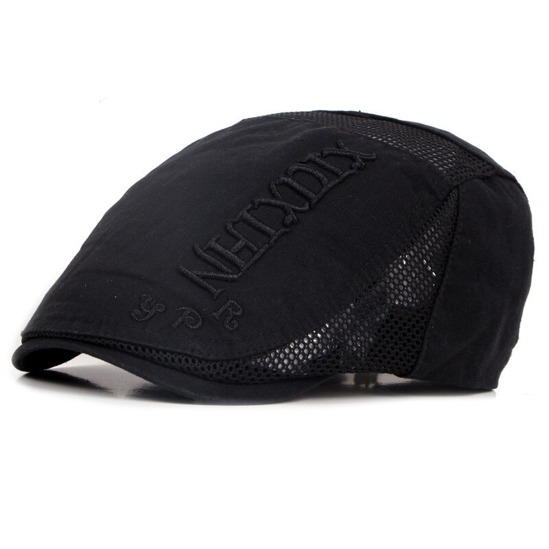 HT953 New Breathable Flat Advance Driver Cap Men Casual Newsboy Sun ...