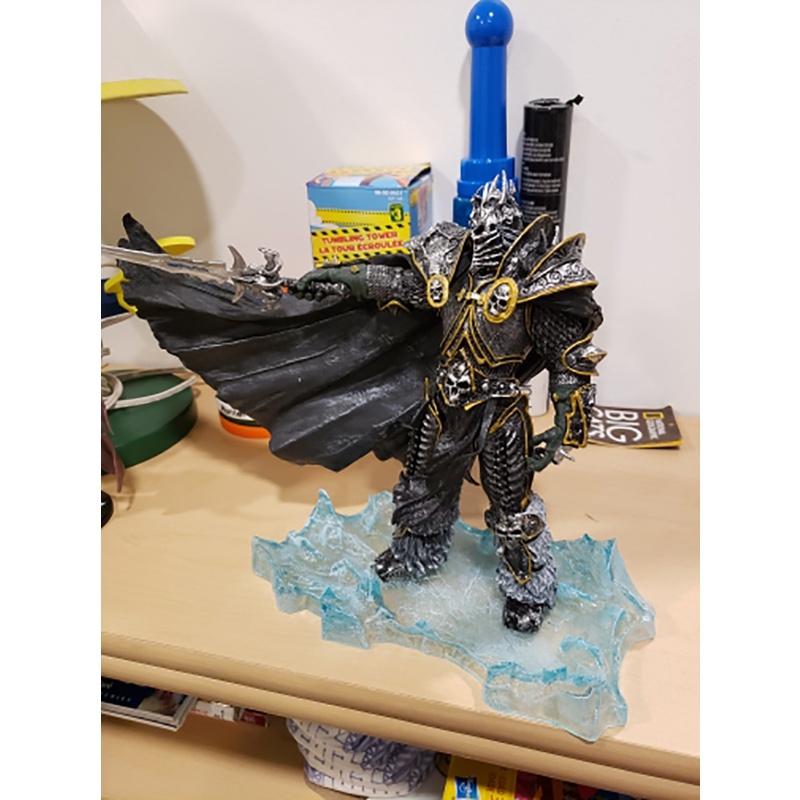 WOW Fall of The Lich King Arthas Menethil Figure Anime Figurine Famous ...