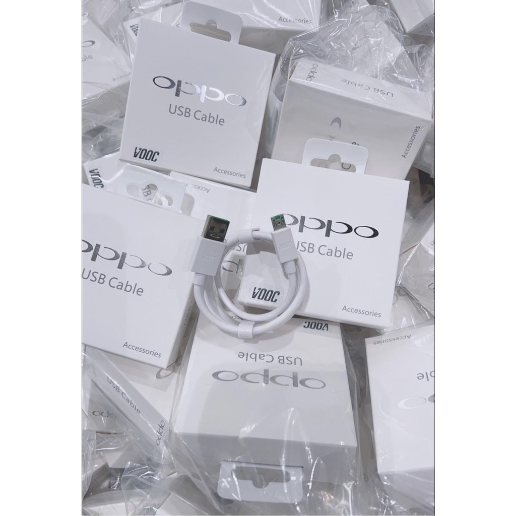 สายชาร์จ แท้ OPPO Vooc ชาร์จด่วน ชาร์จเร็ว VOOC Micro USB 7 Pin FLASH ...
