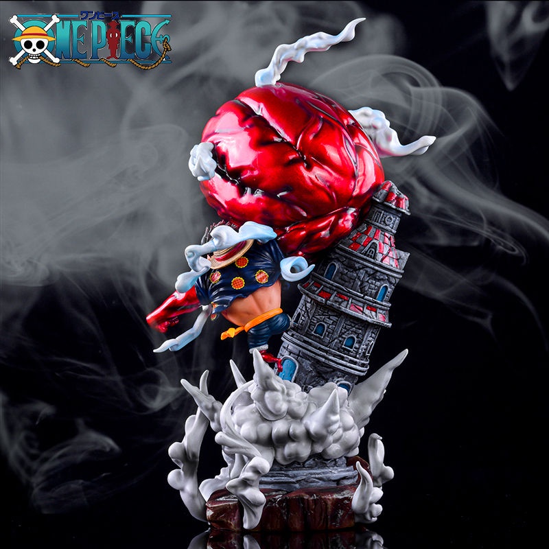 โมเดลฟิกเกอร์ One Piece gk Great Ape King Gun Four-Gear Luffy Fist MKE ...