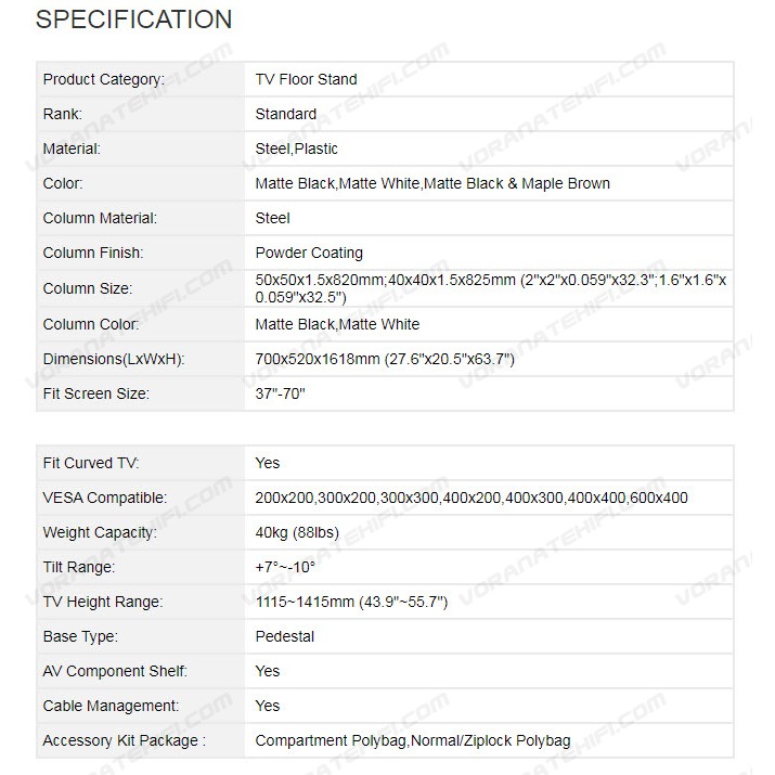 F7300-Wrap Teak Wood ขาตั้งทีวี 37-70 Pure Flat Design TV Stand with ...