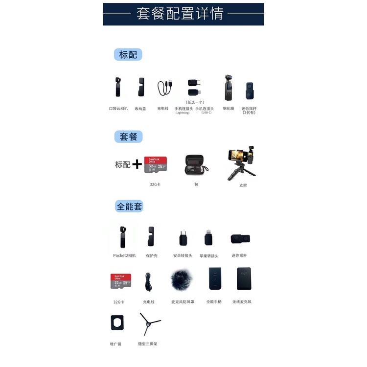 Second-Hand DJI Osmo Pocket12 Pocket Camera Integrated Handheld Ptz ...