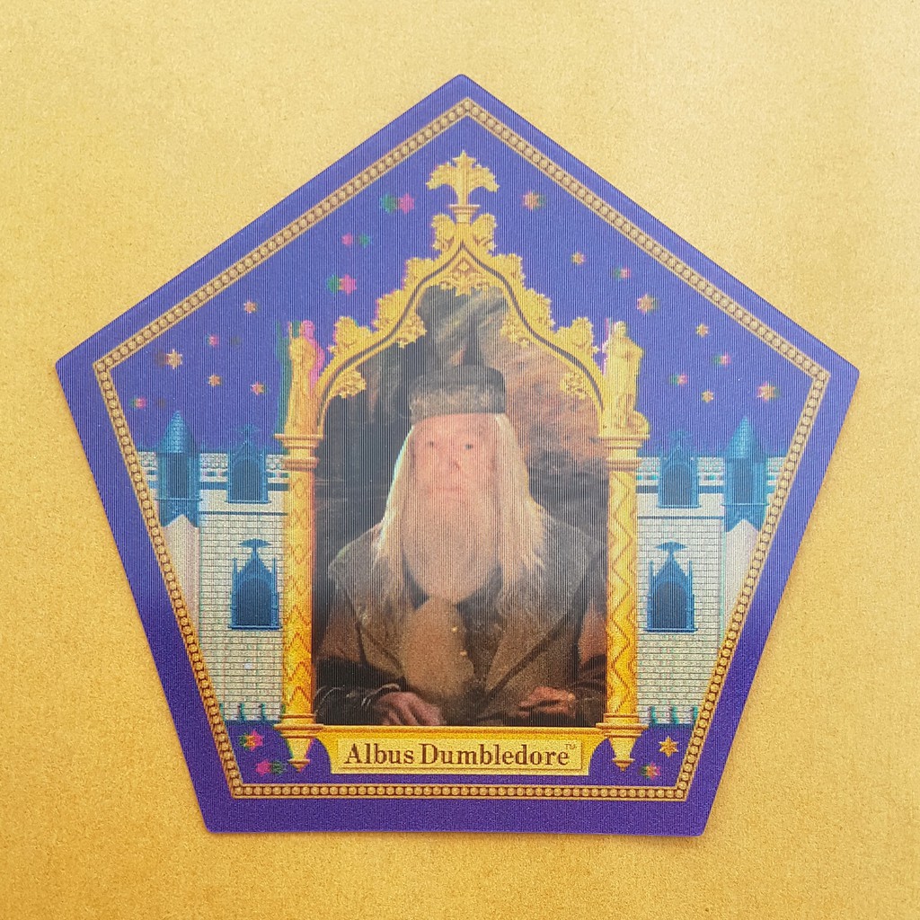 การ์ดกบช็อคโกแลต Harry Potter Chocolate Frog Card Albus Dumbledore ...