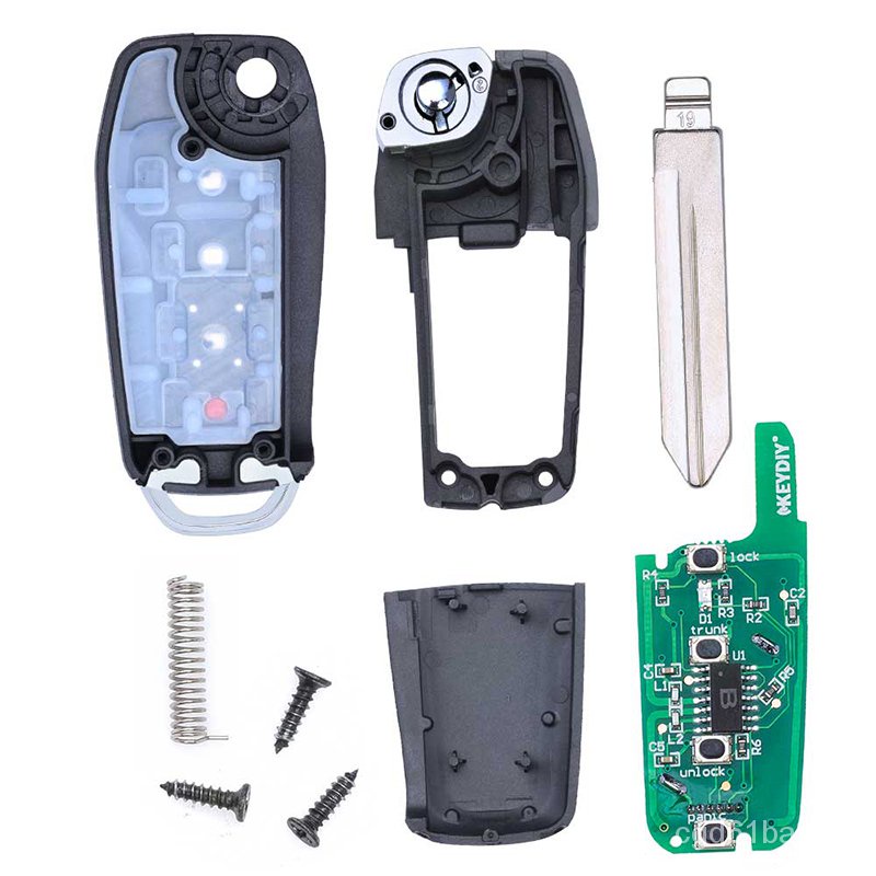 KEYECU Upgraded Flip Remote Key for Ford Mustang Edge Escape Expedition ...