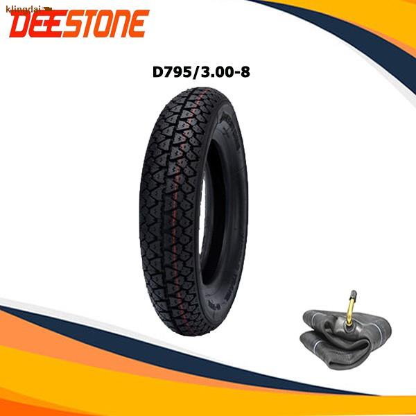 จุดประเทศไทยยางนอกมอเตอร์ไซค์ ขอบ8 300-8350-8 Deestone D795D811 SCOOTER รถป๊อป - klingdaishop1 ...