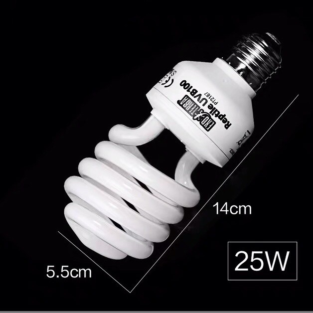 Exo Terra -Reptile UVB150-UVB200 25W หลอดไฟ UVB150-UVB200 25วัตต์ - reptileworld - ThaiPick